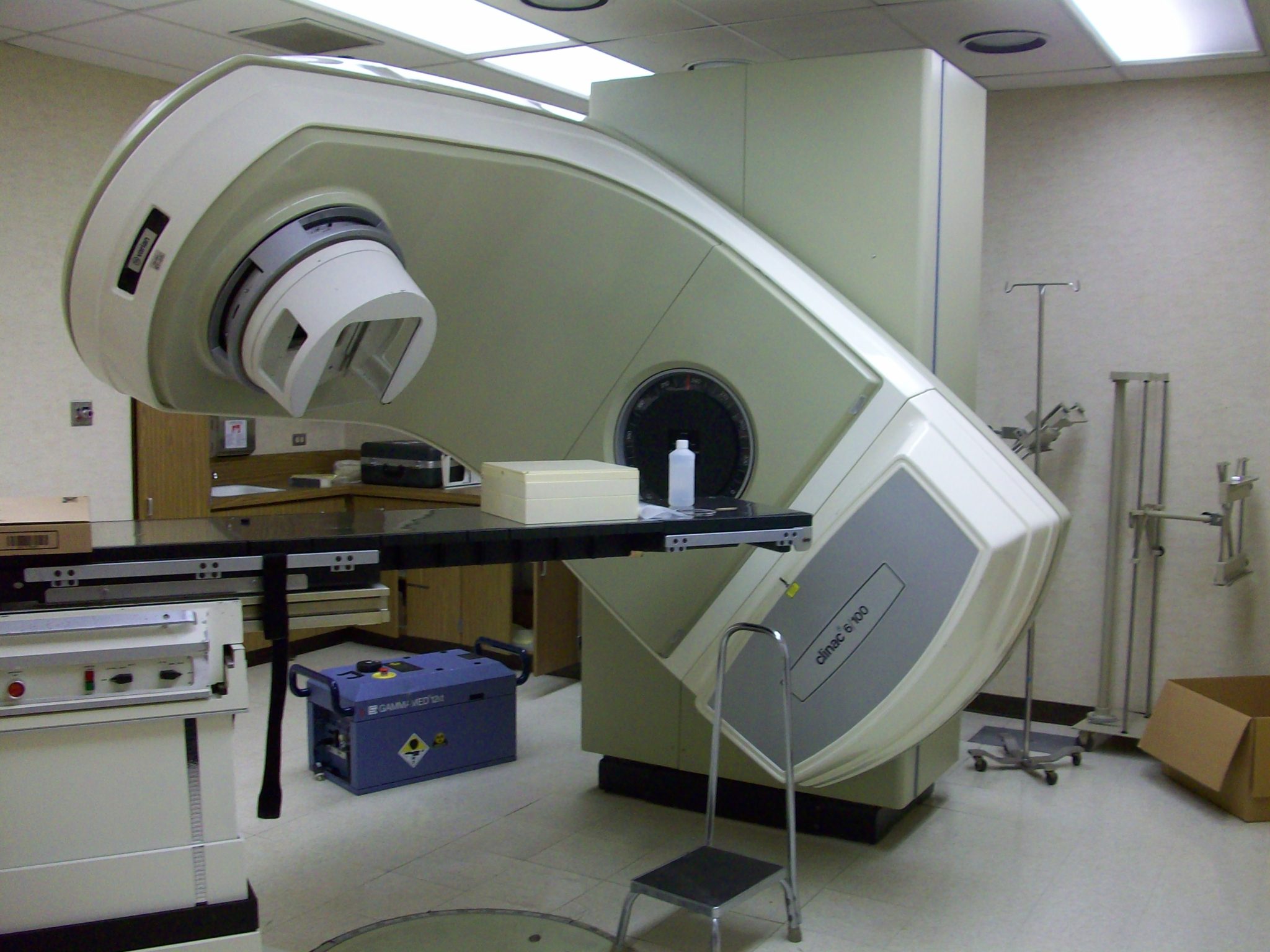 Removing Linear Accelerators with Depleted Uranium (DU) Counterweights