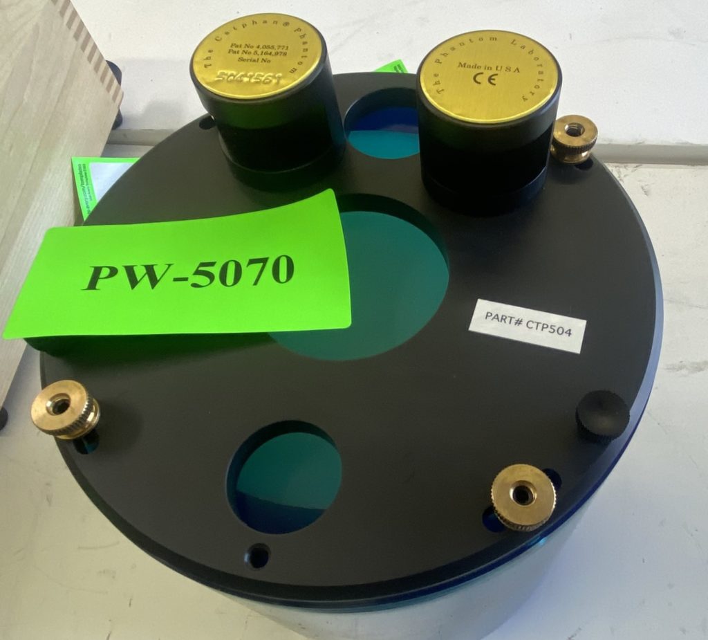 Refurbished Phantom Lab CatPhan CatPhan - PW-5070 | ROS