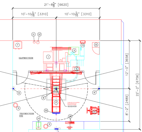 Room Dimensions Requirements to Install a Linear Accelerator