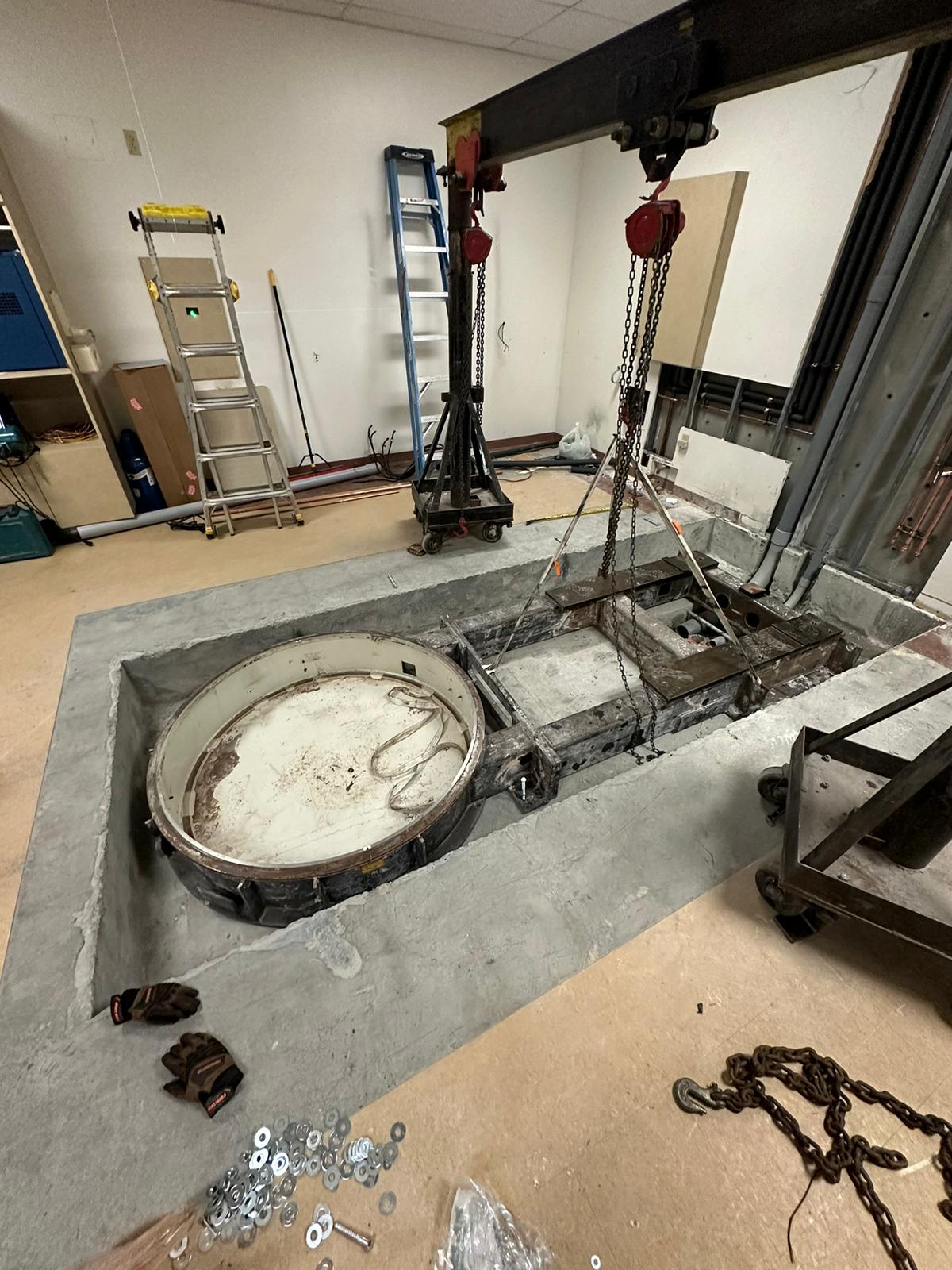 Adding a Base Frame to a Linear Accelerator Vault | RO